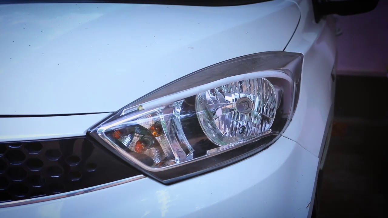Tata Tiago modified with DRL Headlights - YouTube