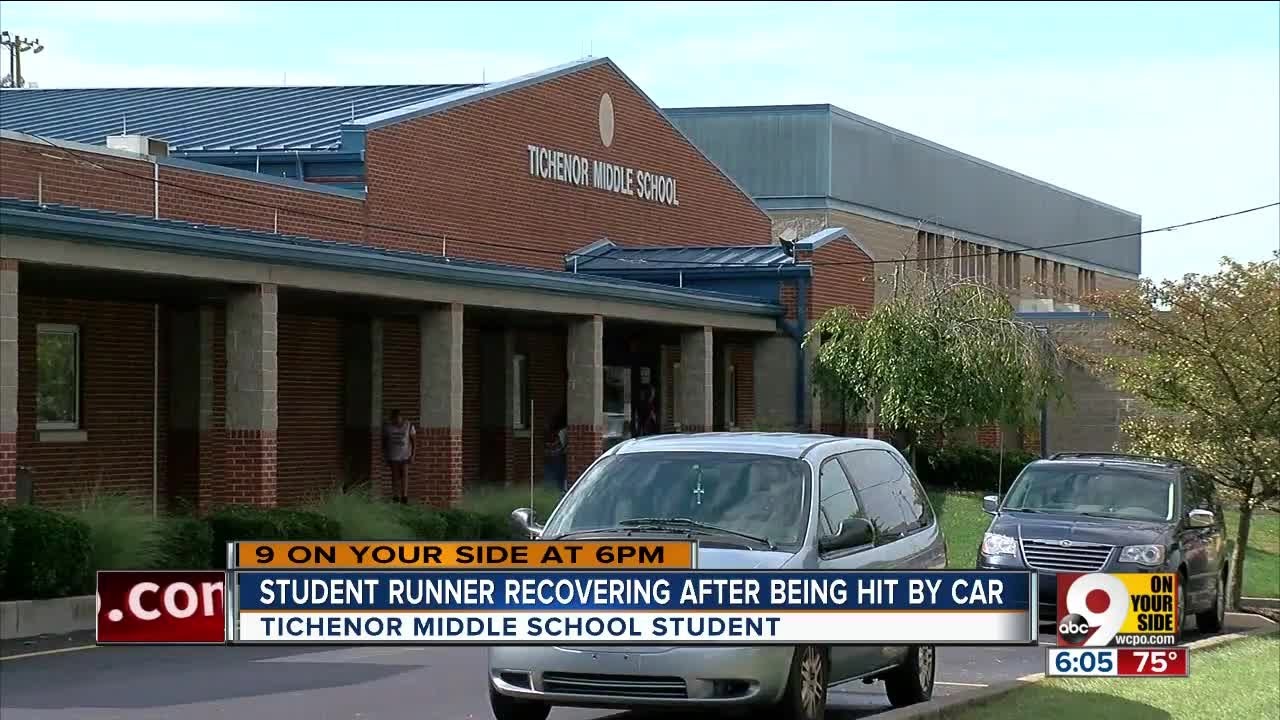 Middle schooler recovering after being hit by car - YouTube