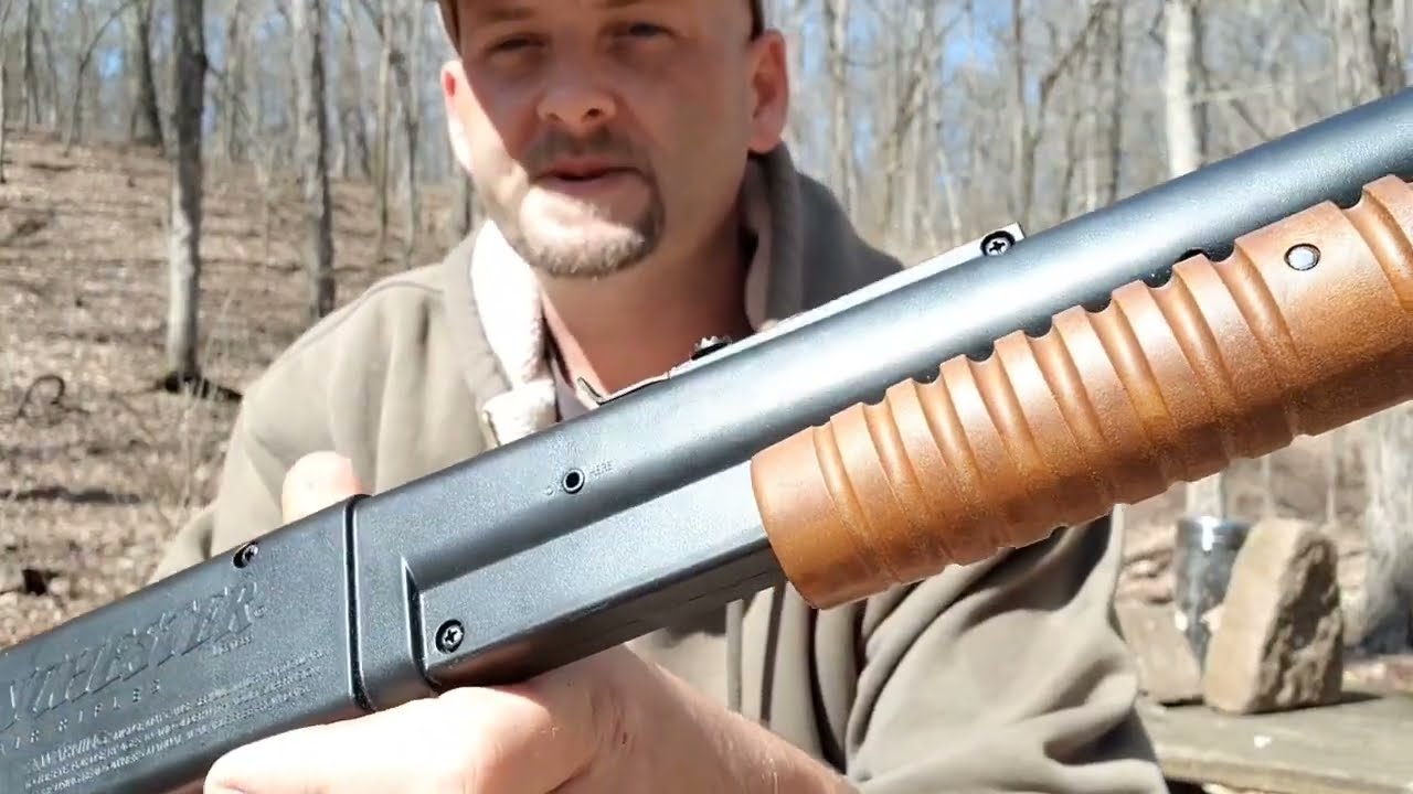 Daisy Winchester #12 pump action - YouTube