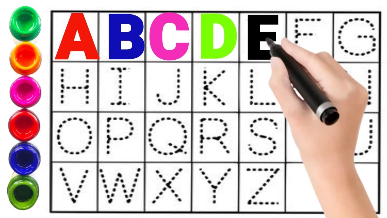 A for apple b for ball | abcd song And counting | Abc Learning for ...