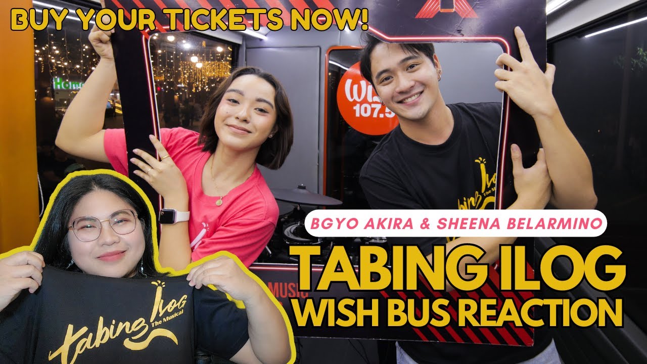 Buy Your Tickets! BGYO Akira and Sheena Belarmino on Wish Bus for ...
