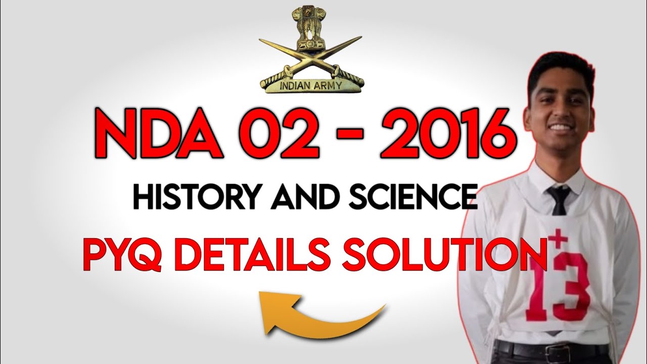 NDA Original paper 2016| NDA previous year question paper| NDA Original ...