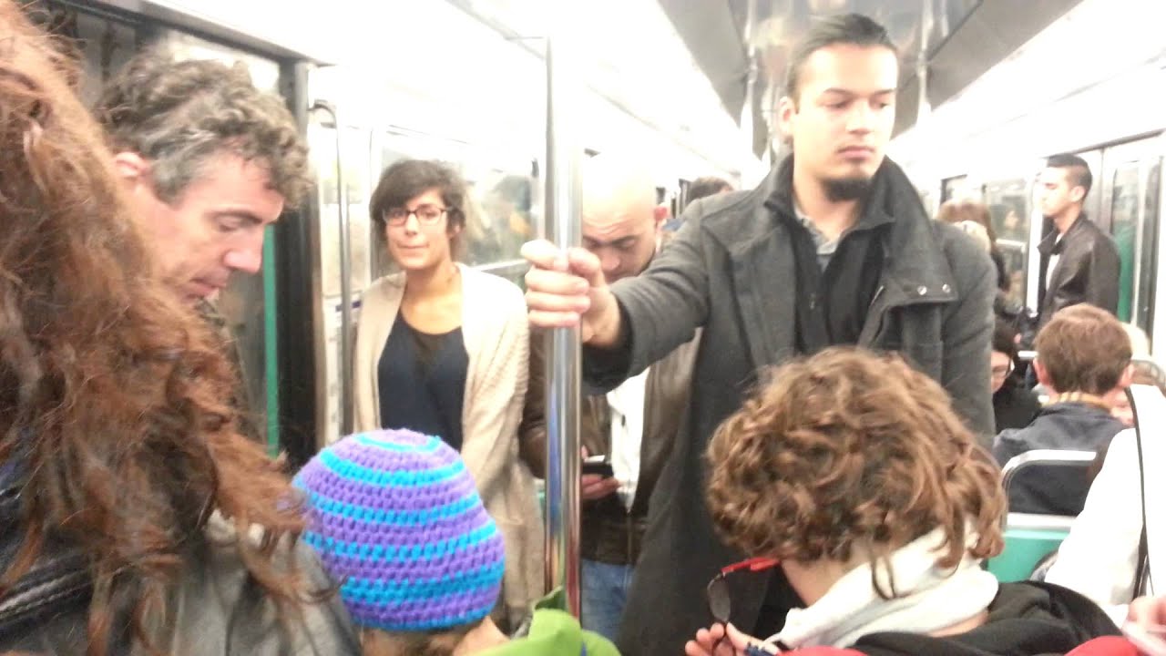 On the Metro just after the fabulous Messmer's hypnotic show - YouTube