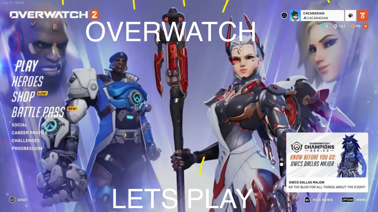 OVERWATCH LETS PLAY!!! - YouTube