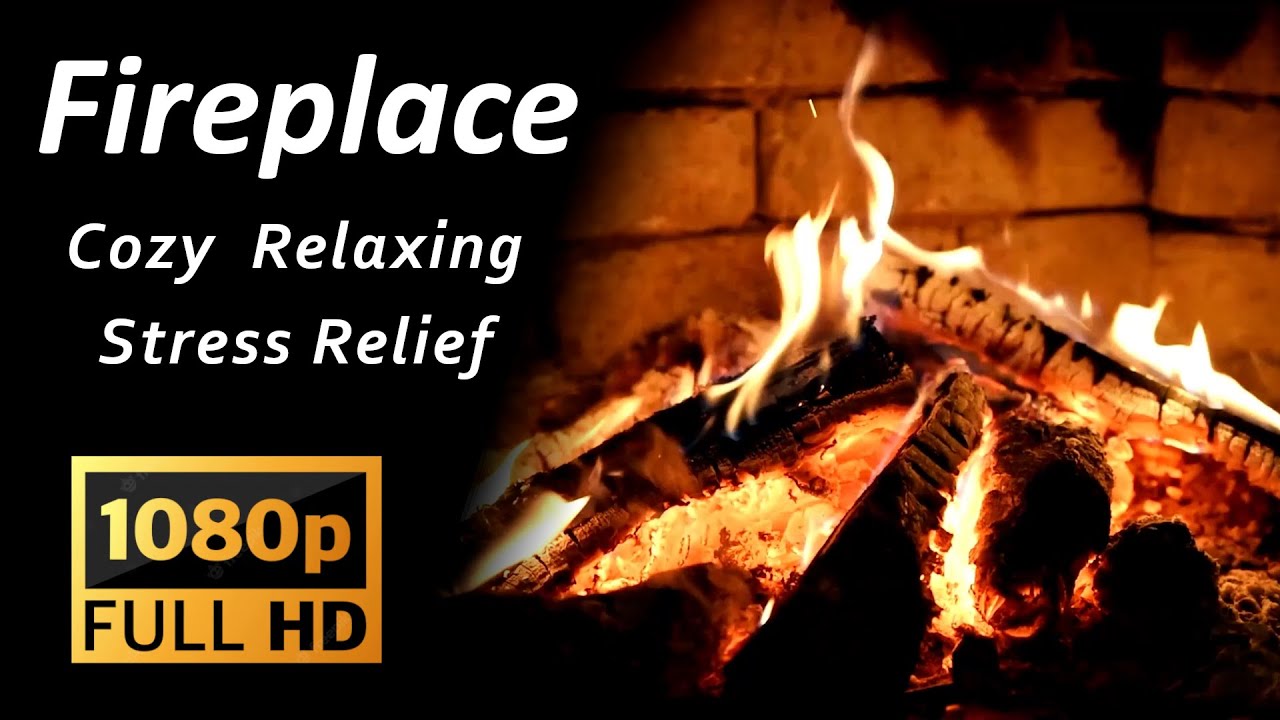 🔥 Relaxing Fireplace (10 HOURS) with Burning Logs and Crackling Fire ...