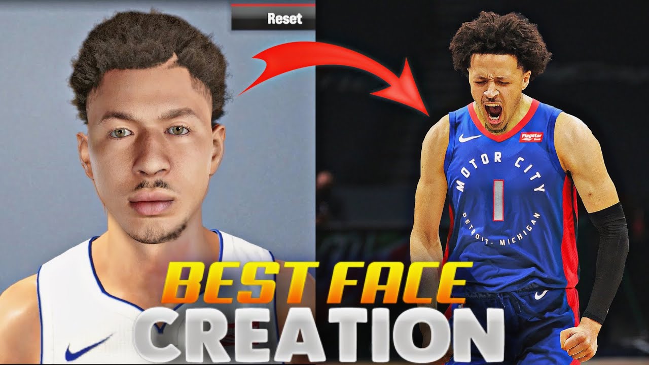 Cade Cunningham Face Creation NBA 2K21 Arcade Edition - YouTube