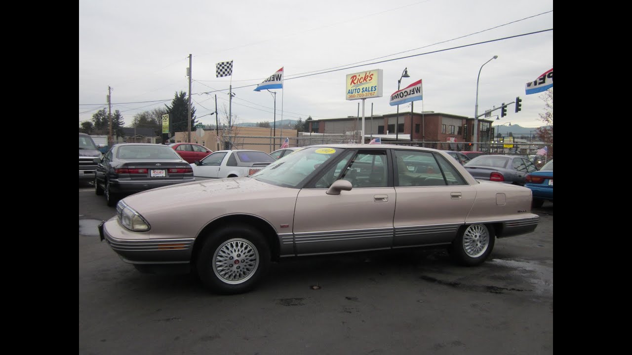 1991 OLDSMOBILE 98 REGENCY ELITE SOLD!! - YouTube