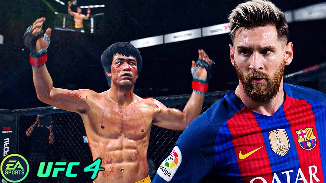 UFC 4 | Bruce Lee VS Lionel Messi | EA SPORTS UFC 4 - YouTube