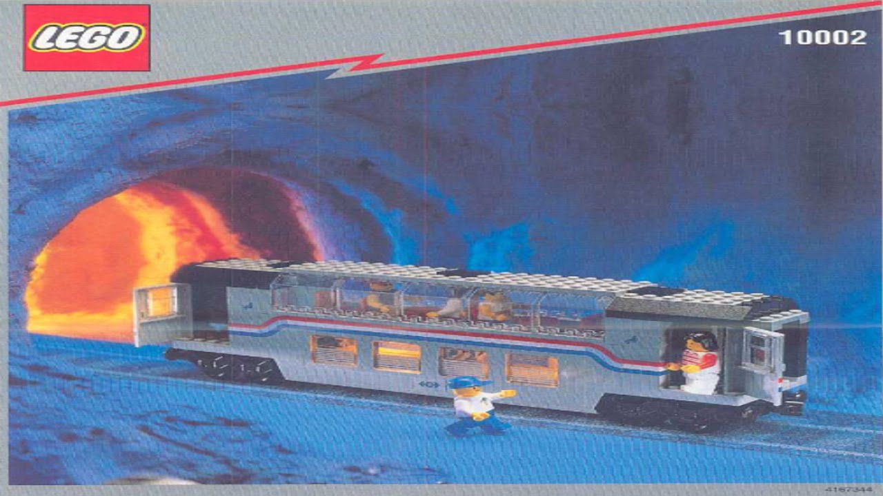 LEGO OBSERVATION WAGON 10002 (INSTRUCTION BOOKLET) - YouTube