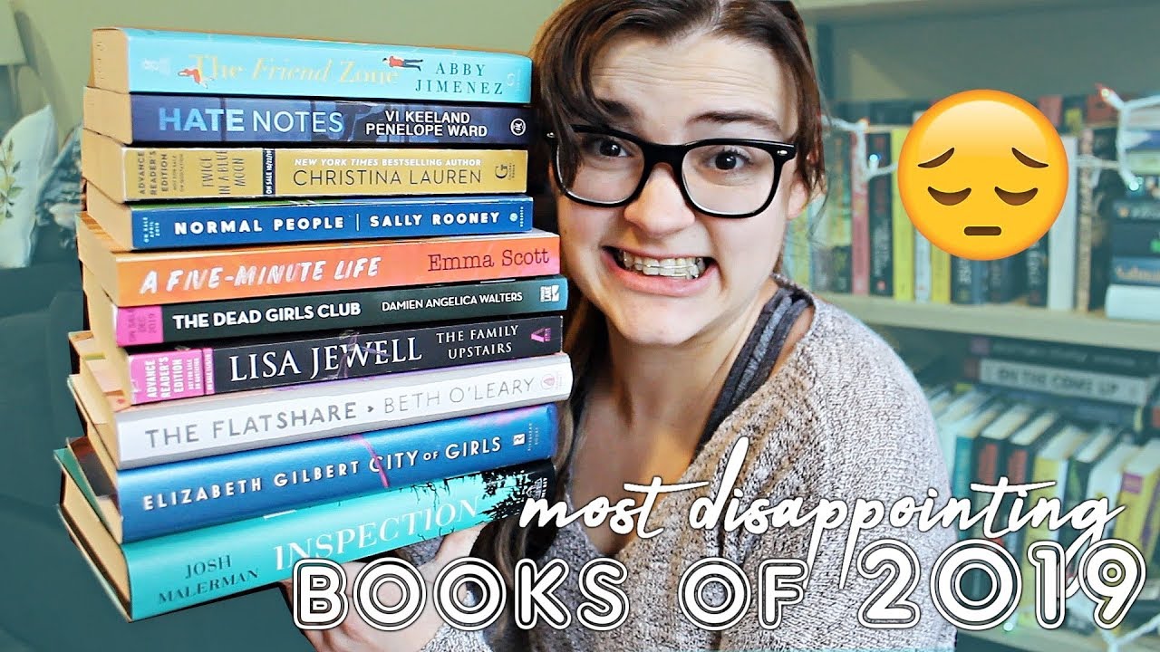 Most Disappointing Books of 2019 - YouTube