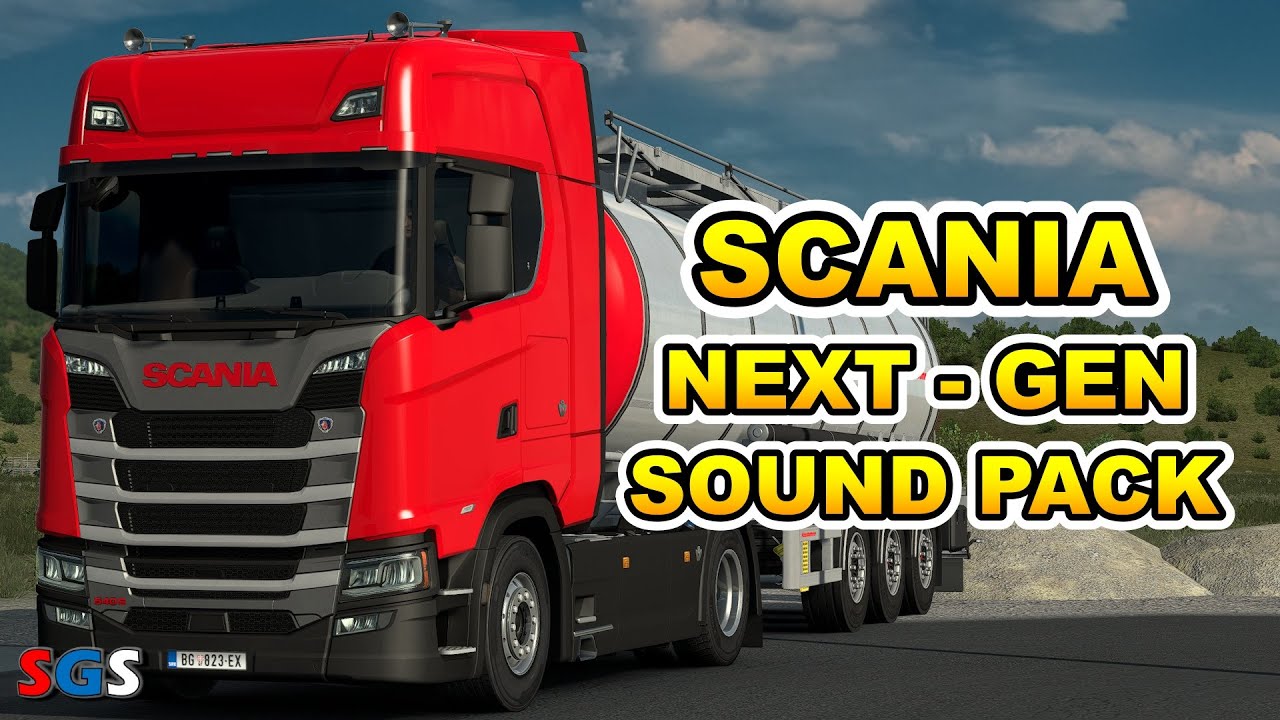 |ETS2 1.53| Scania NextGen 500 DC13 Sound Pack by Max2712 [Evolution 3] - YouTube