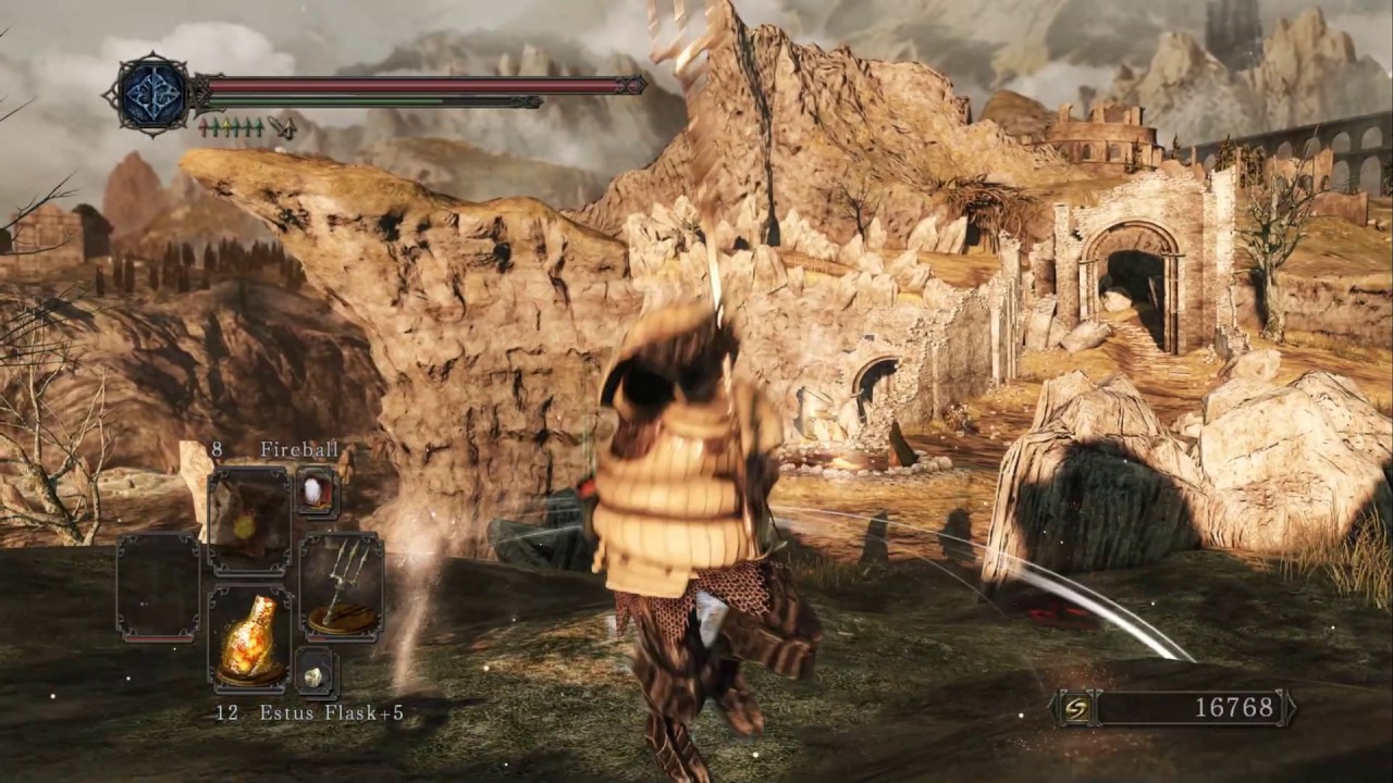 Dark Souls II: The Channeler's Trident dance - YouTube