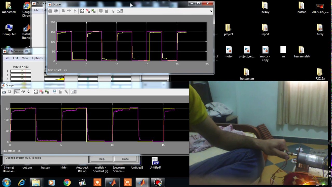 A Self Tuning Pi Controller Matlab Arduino Youtube