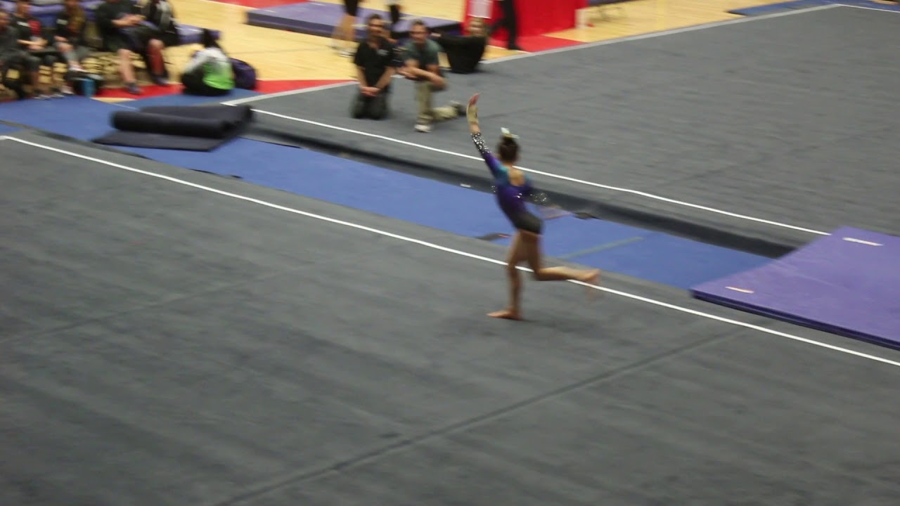Emalee Frost Floor - TN State Meet - YouTube