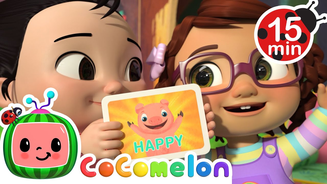 Funny Face Song | 15 MIN LOOP | CoComelon | Nursery Rhymes - YouTube