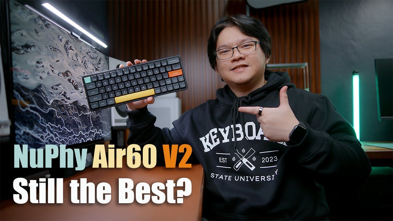 NuPhy Air60 V2 REVIEW - Still the BEST 60% Keyboard in 2024? - YouTube
