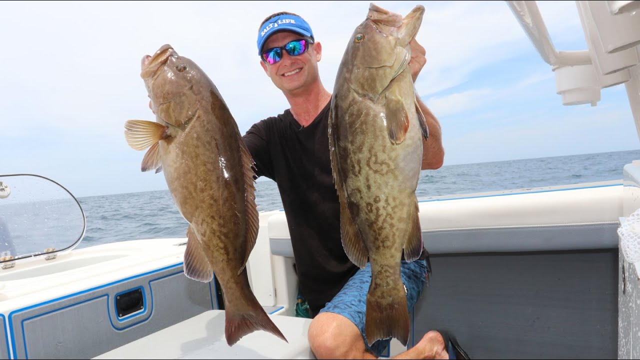 Grouper Fishing Florida - YouTube