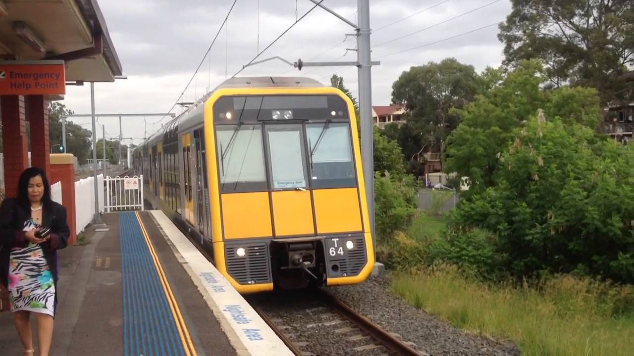 Rare sight! Tangara T sets on the Bankstown line - YouTube