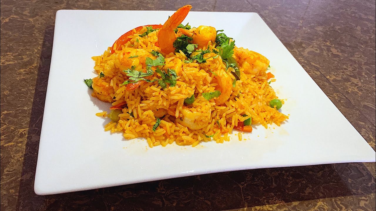 ARROZ CON LANGOSTINOS | AL ESTILO DE LA COCINA DE MARITZA | - YouTube