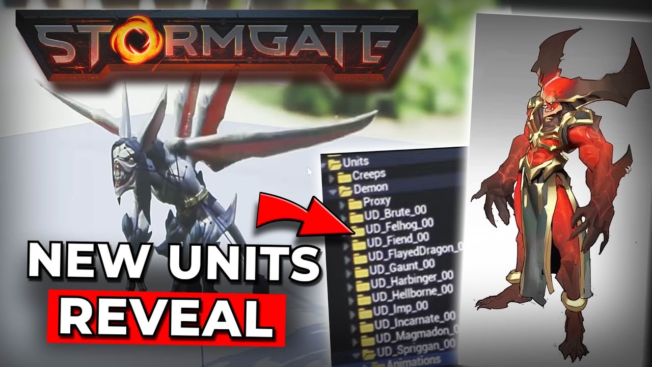 NEW Stormgate Infernal Units Reveal | Neo Reacts - YouTube