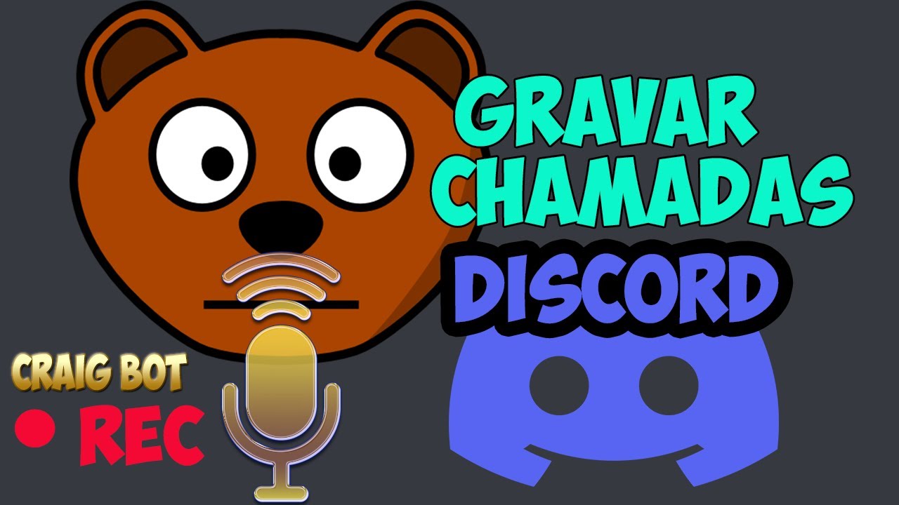 Gravar Chamadas Servidor Discord com Craig Bot - YouTube