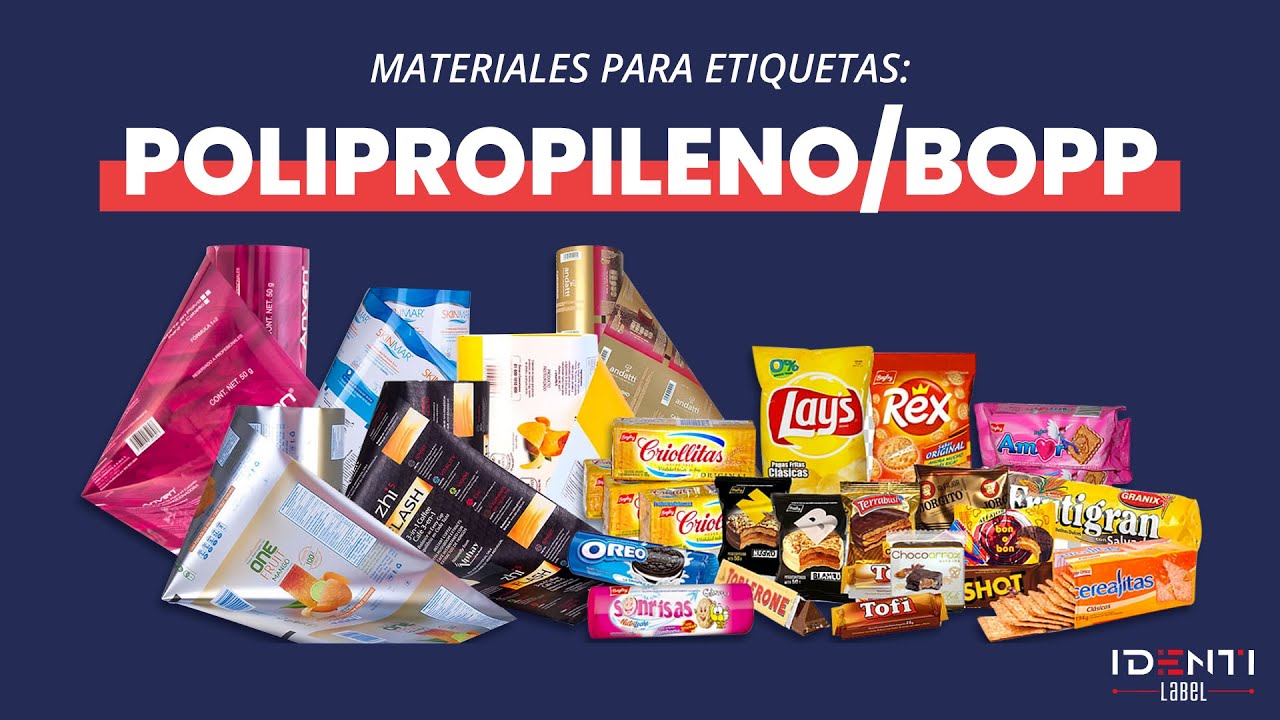 Etiquetas de polipropileno/bopp, una gran opción para el etiquetado de ...