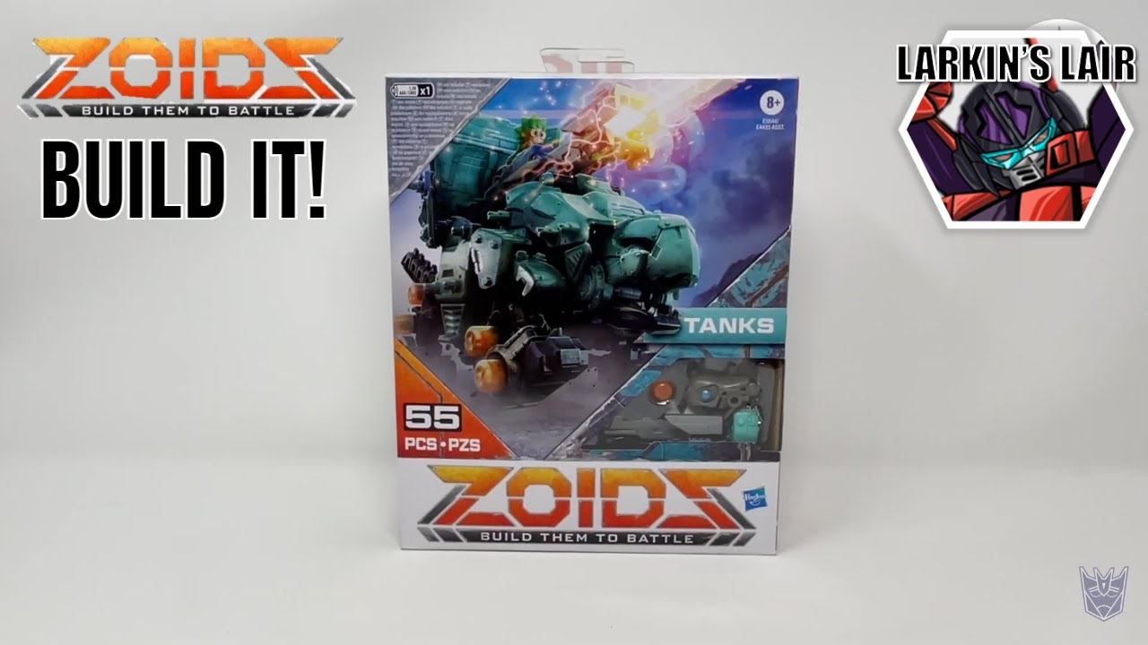 Build It! Hasbro ZOIDS Wild Mega Battlers Tanks - Turtle-Type, Larkin’s ...