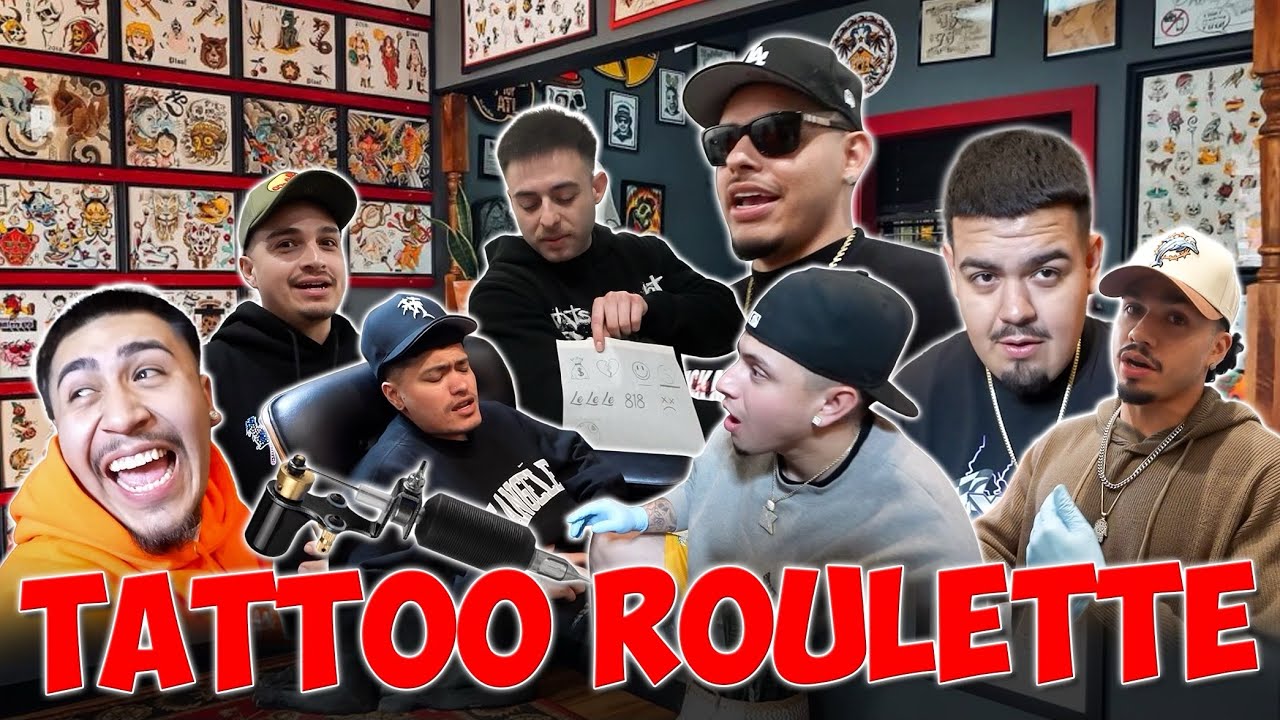 FOOS TATTOO ROULETTE !! - YouTube
