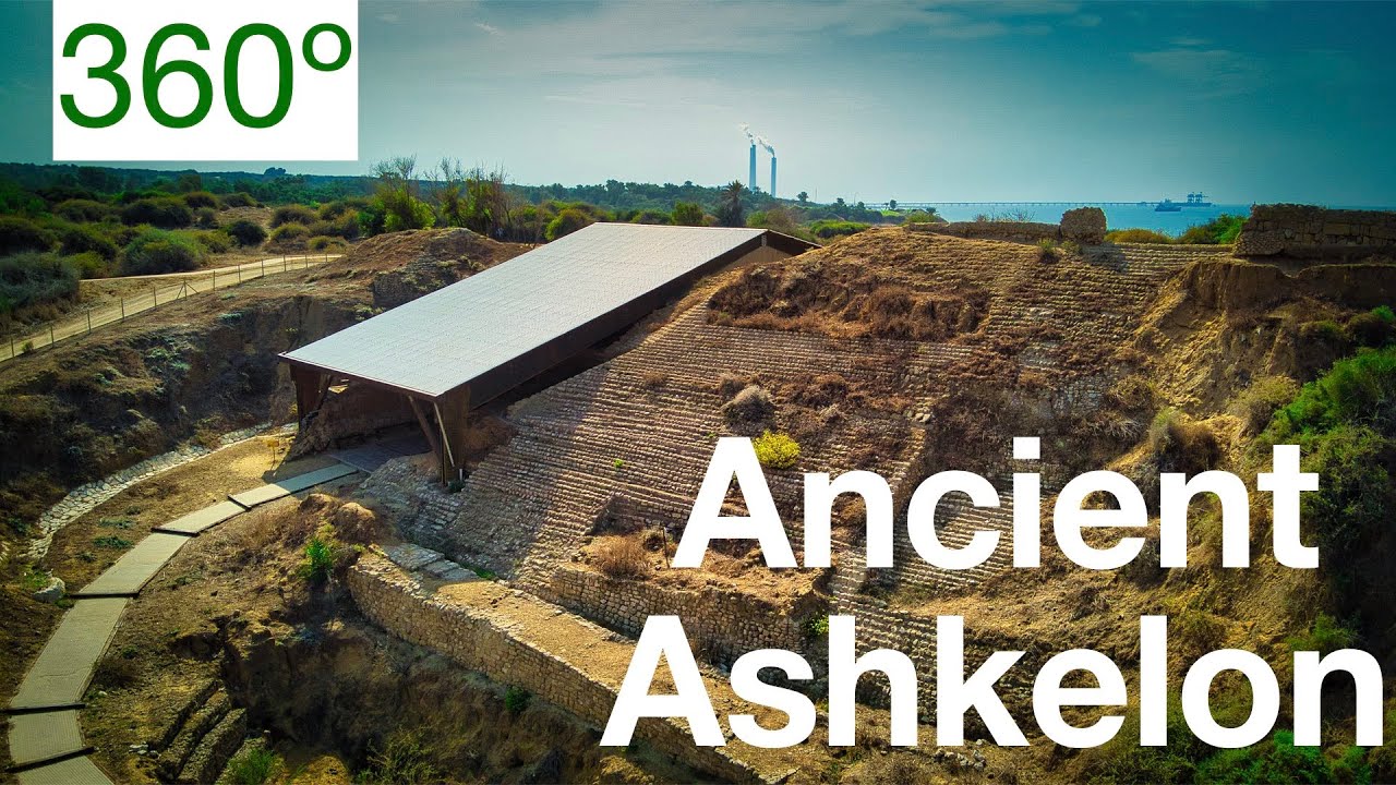 360º Tel Ashkelon - YouTube