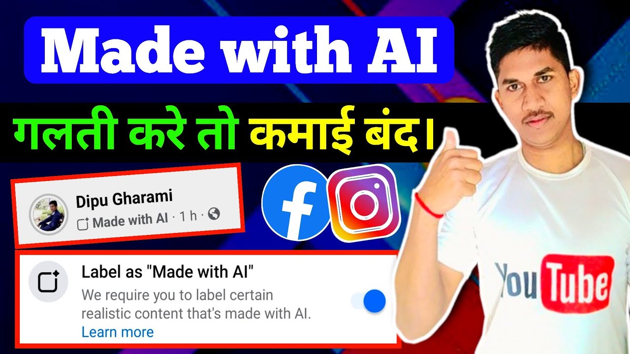 AI Label Facebook | Label As Made with AI | Facebook AI Label Off ...