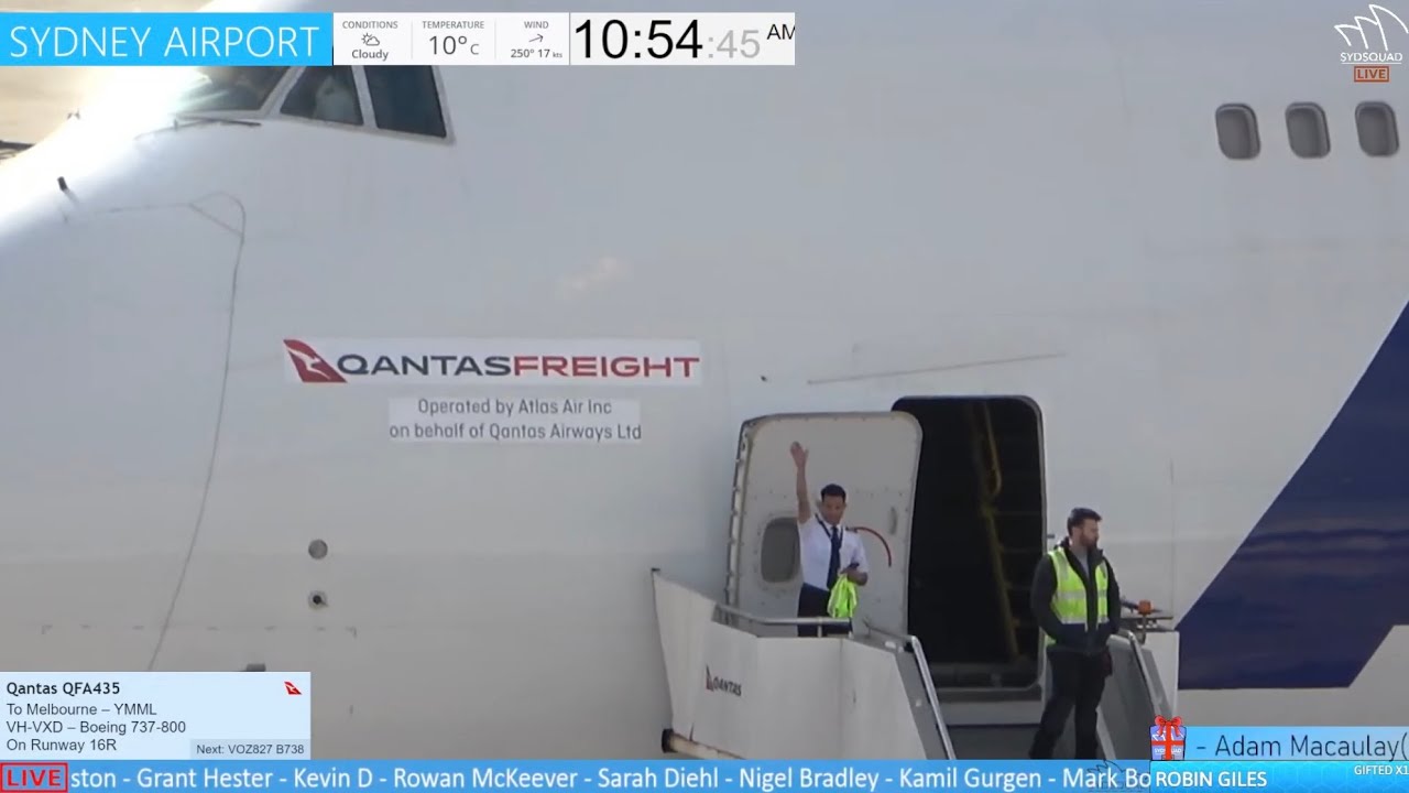 🔴 LIVE Plane Spotting Sydney Airport + ATC w/ Tim 🔴 Live Airport Webcam ...
