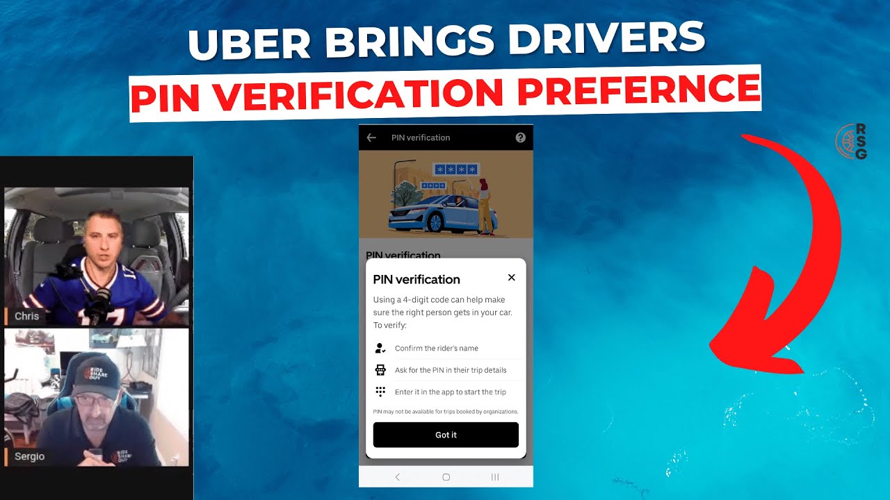 Uber Drivers Able To Set PIN Verification Preference! - YouTube