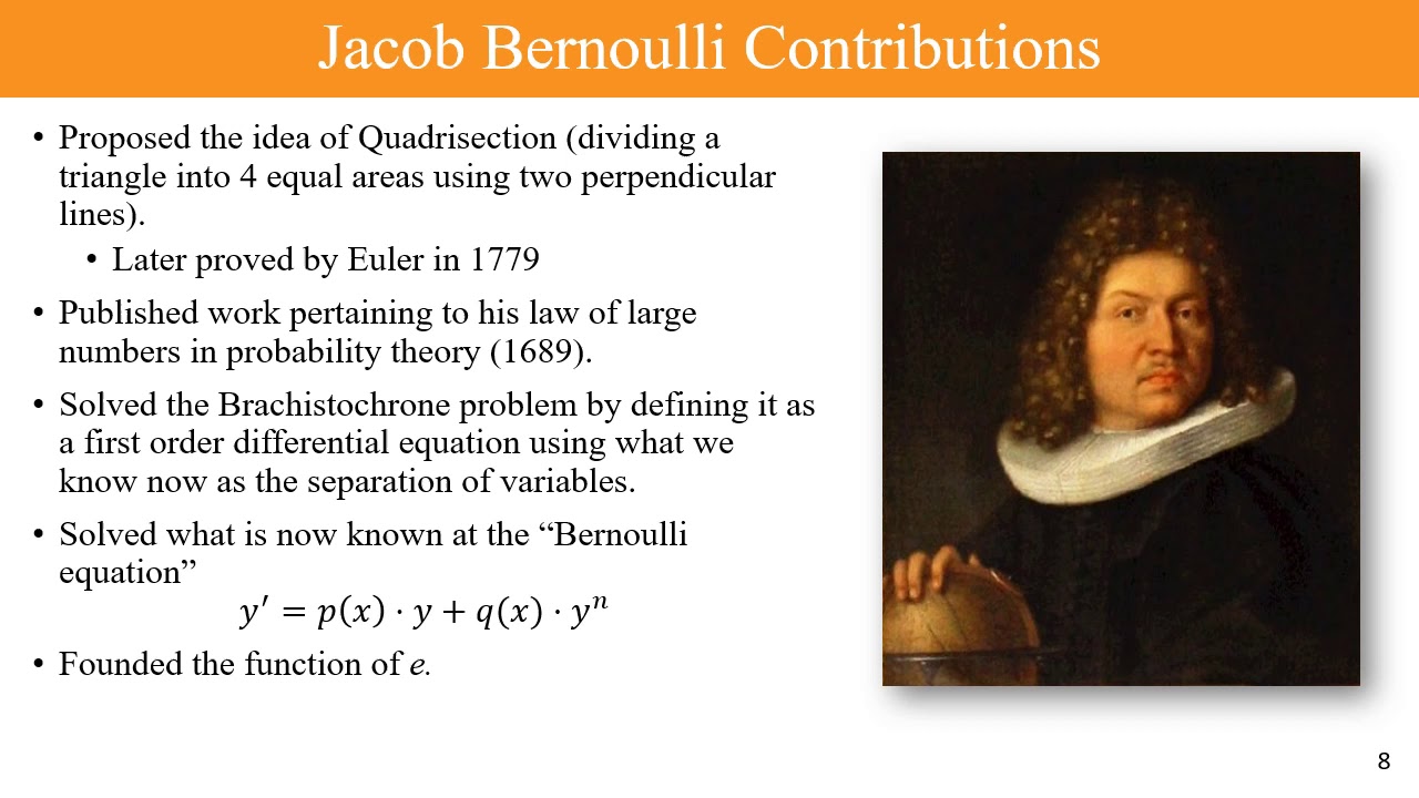 The Bernoulli Family - Computational Mechanics - YouTube