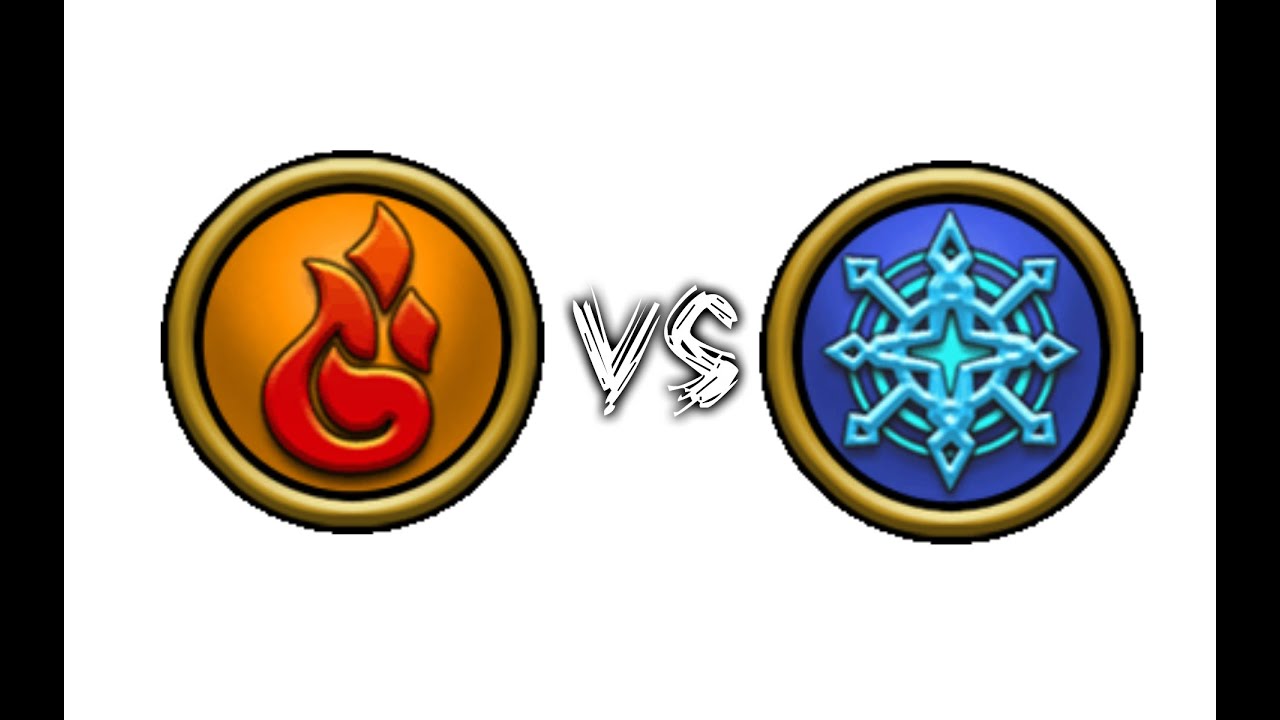 Wizard101: Fire VS Ice (Evan FireSword VS Kane,[Warlord]) - YouTube