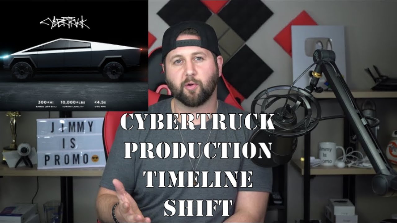 The Updated CYBERTRUCK Production Timeline - Updated Release Date - YouTube