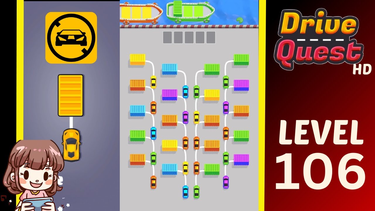 Drive Quest Level 106 Solution Walkthrough - YouTube