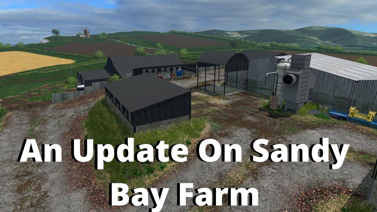 Update on Sandy Bay- Farming Simulator 19 - YouTube
