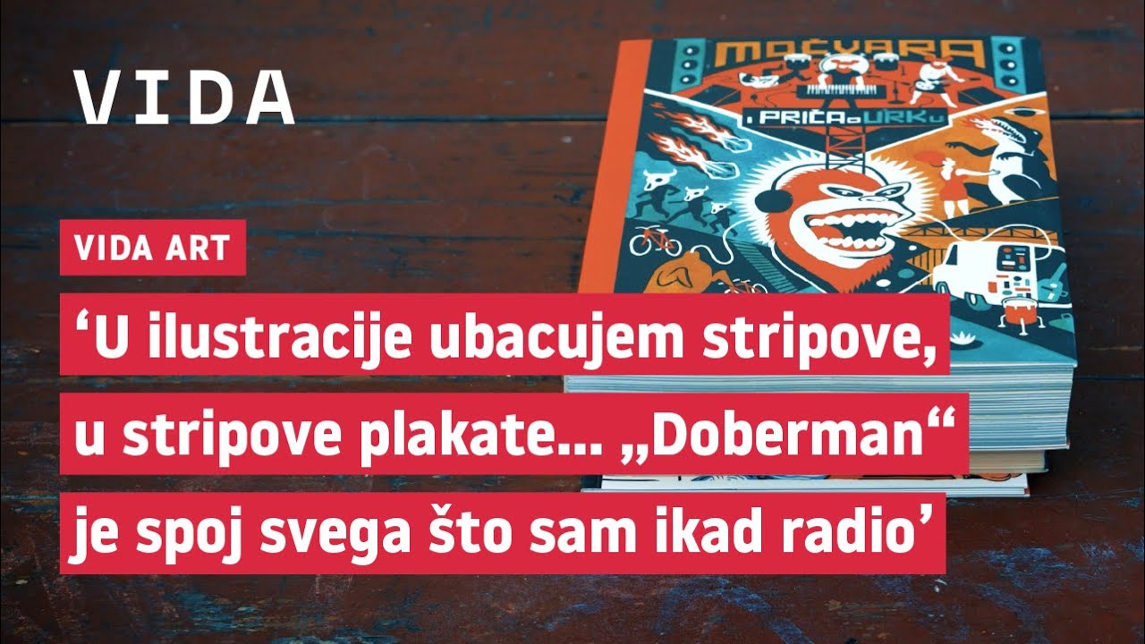 VIDA art - Nova strip-knjiga Igora Hofbauera - YouTube