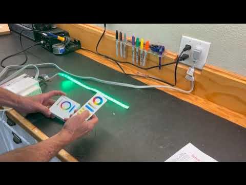 Program LED lighting remote controllers - YouTube