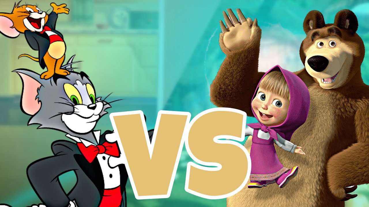 Epic Kids Rap Battle That's About to go Down | Tom & Jerry vs Masha and ...