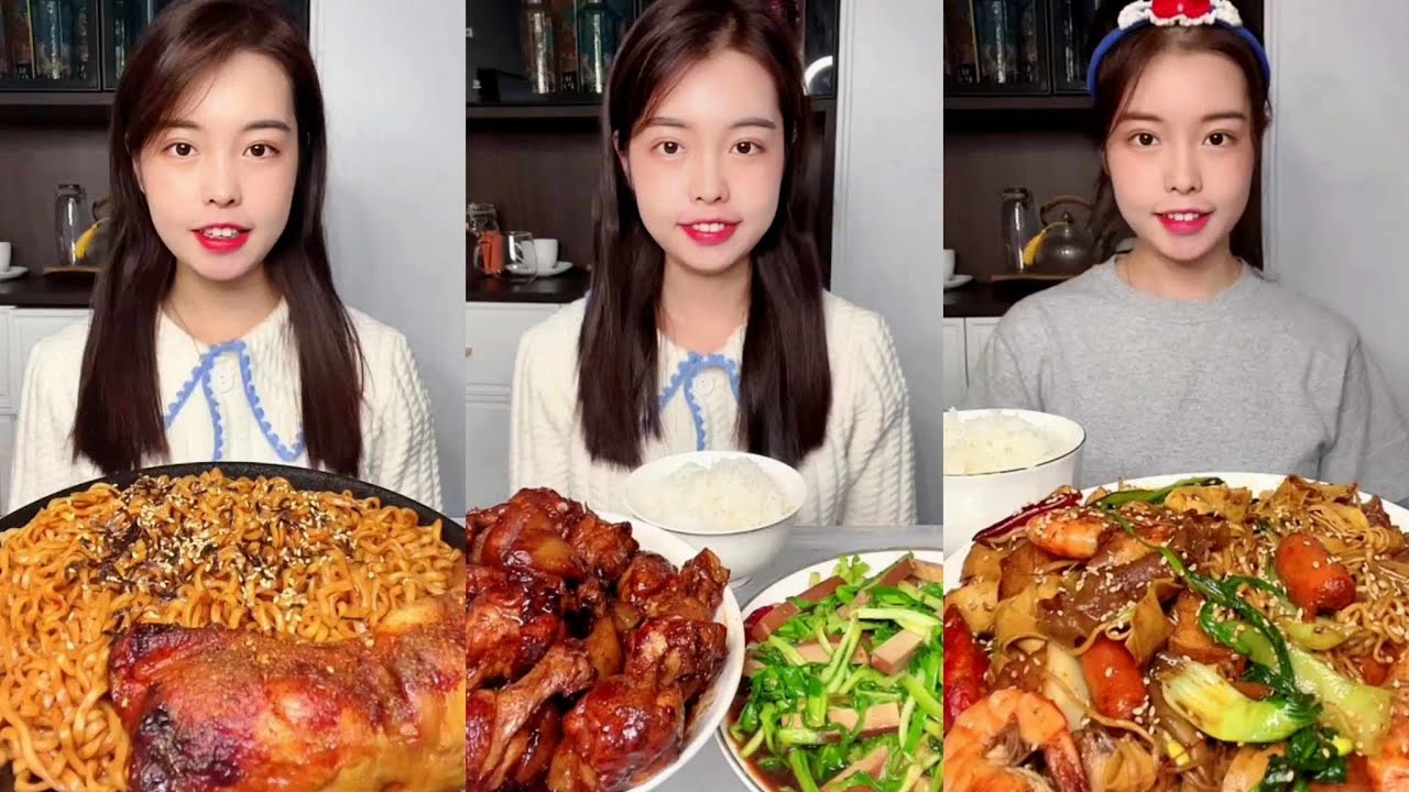 ASMR Eating Chinese Food Delicious | Spicy Food Eating ASMR Mukbang ...