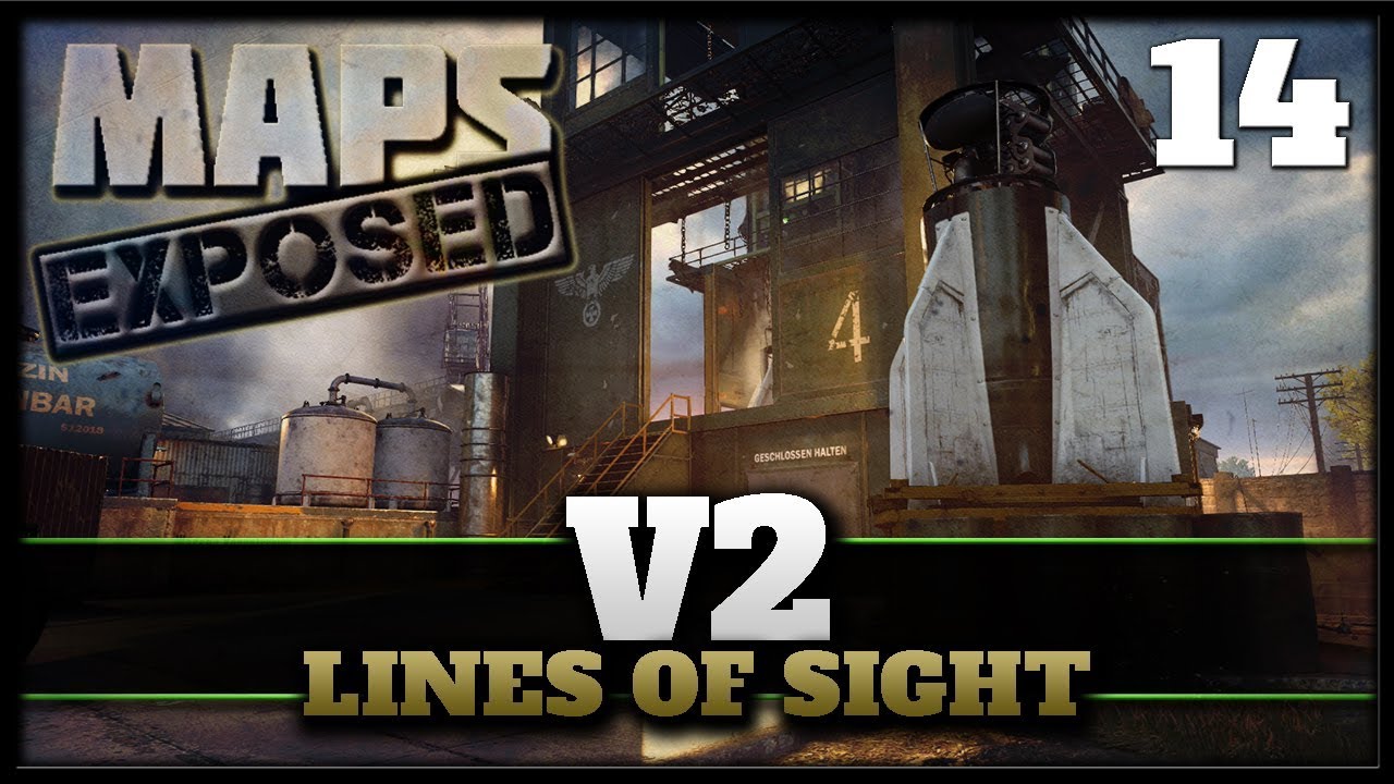 V2 Lines of Sight & Secret Spots! | Cod WW2 DLC 2 Maps Exposed #14 ...