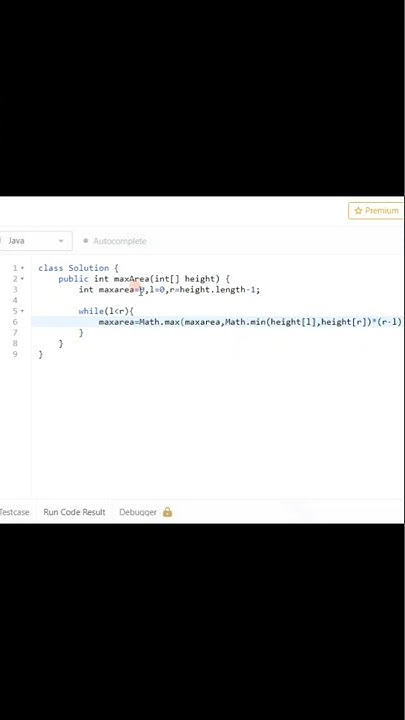 #11 #leetcode Solution Container with most water #dsa #datastructures #algorithm #coding - YouTube