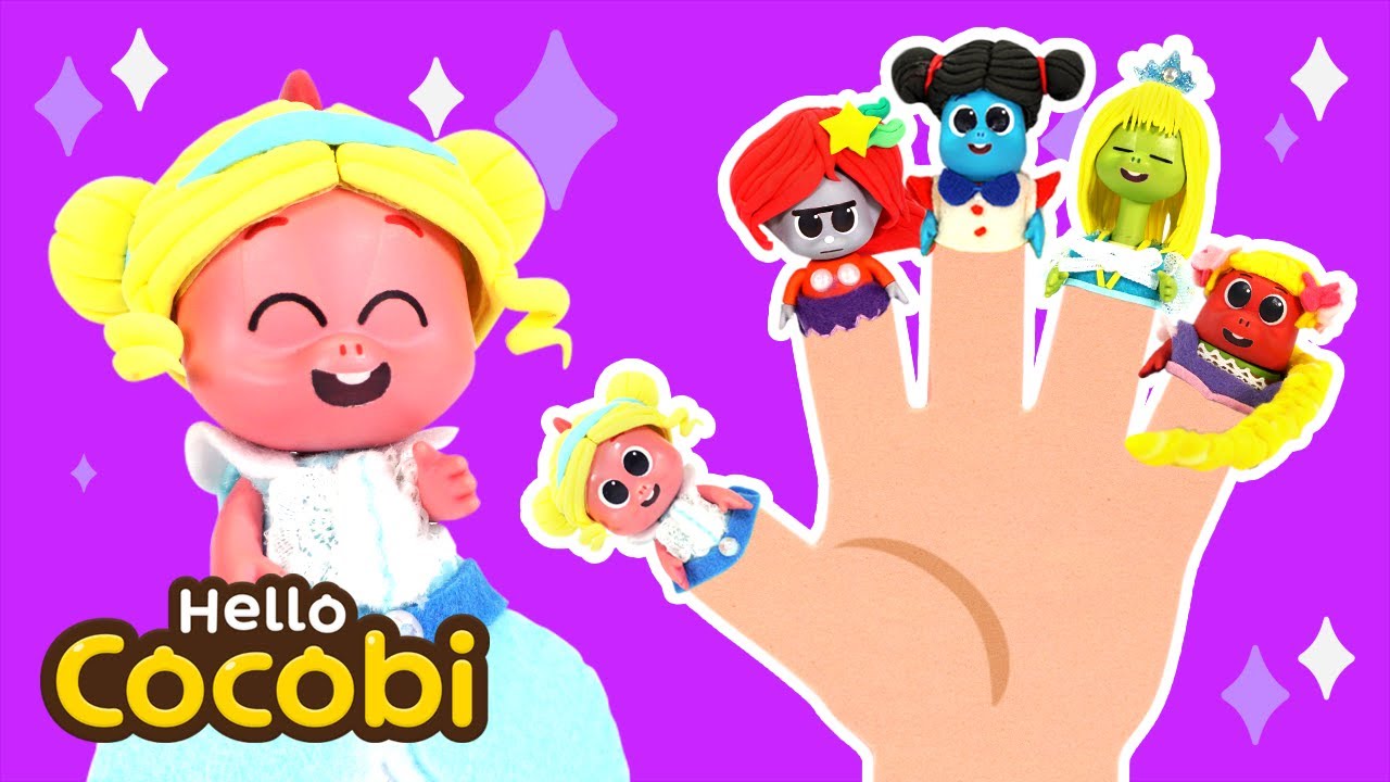 Princess Finger Family | Kids Songs & Nursery Rhymes | Hello Cocobi ...