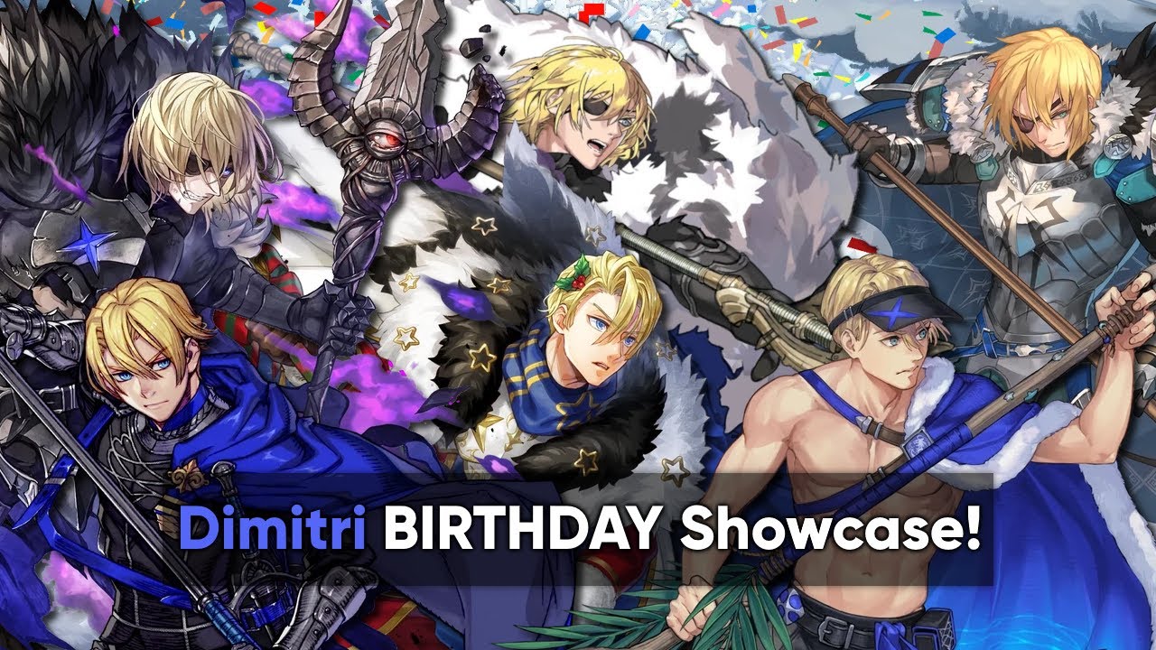 FEH Unit Showcase: DIMITRI'S BIRTHDAY - YouTube