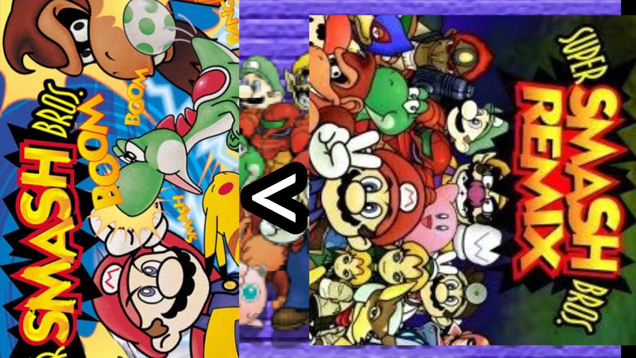 ¿Qué hay mejor que Super Smash Bros 64?… (Juegos Random). - YouTube
