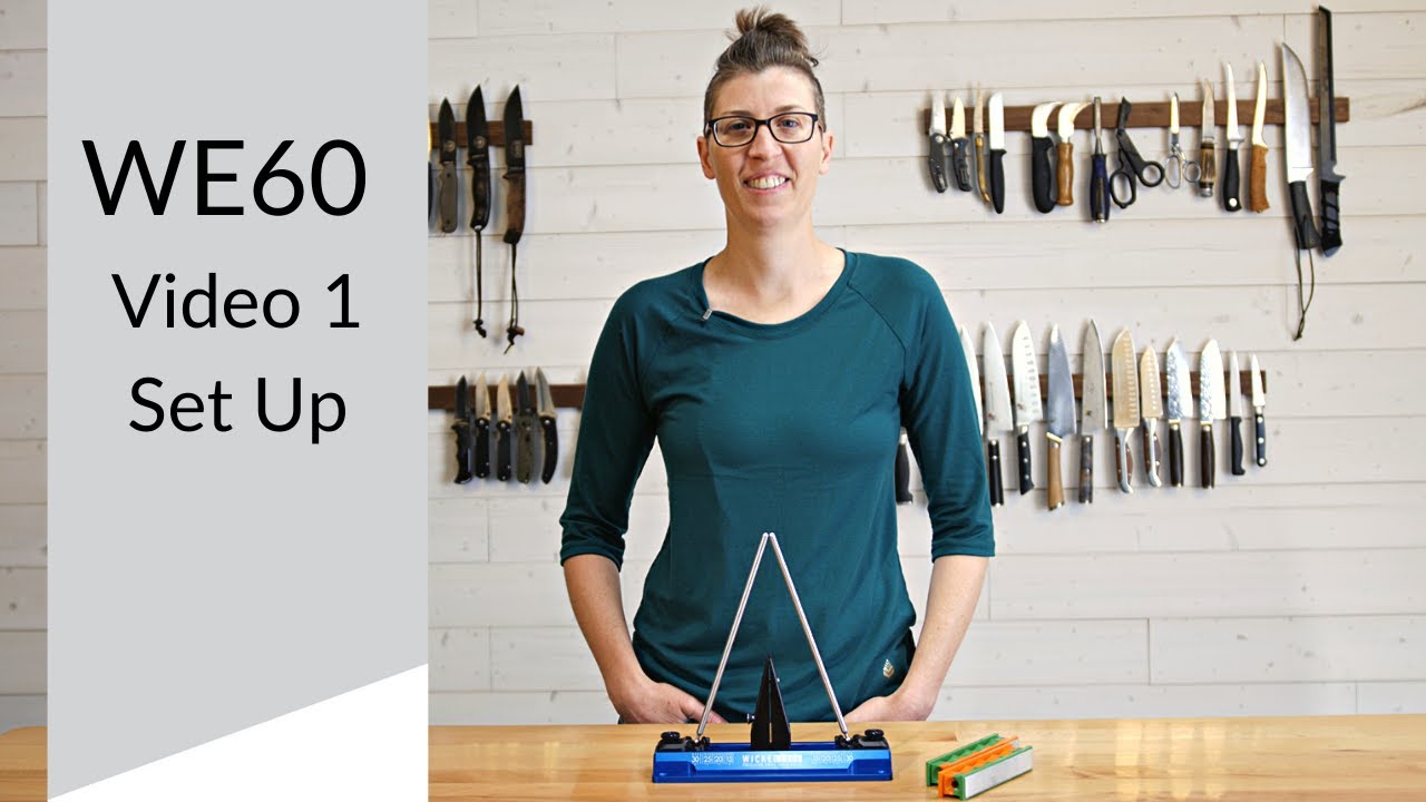 Video 1: Set Up - Wicked Edge GO WE60 Precision Knife Sharpener - YouTube