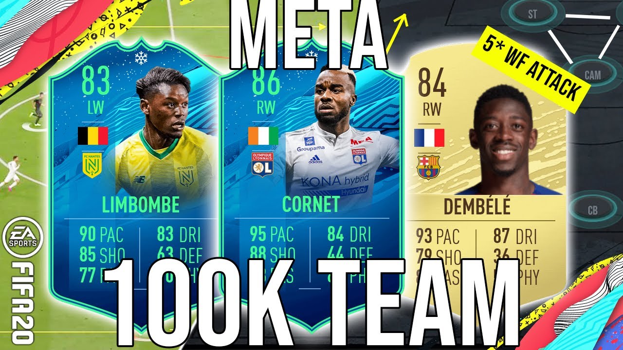 BEST META 100K Team To Get Elite - FIFA 20 Ultimate Team - YouTube