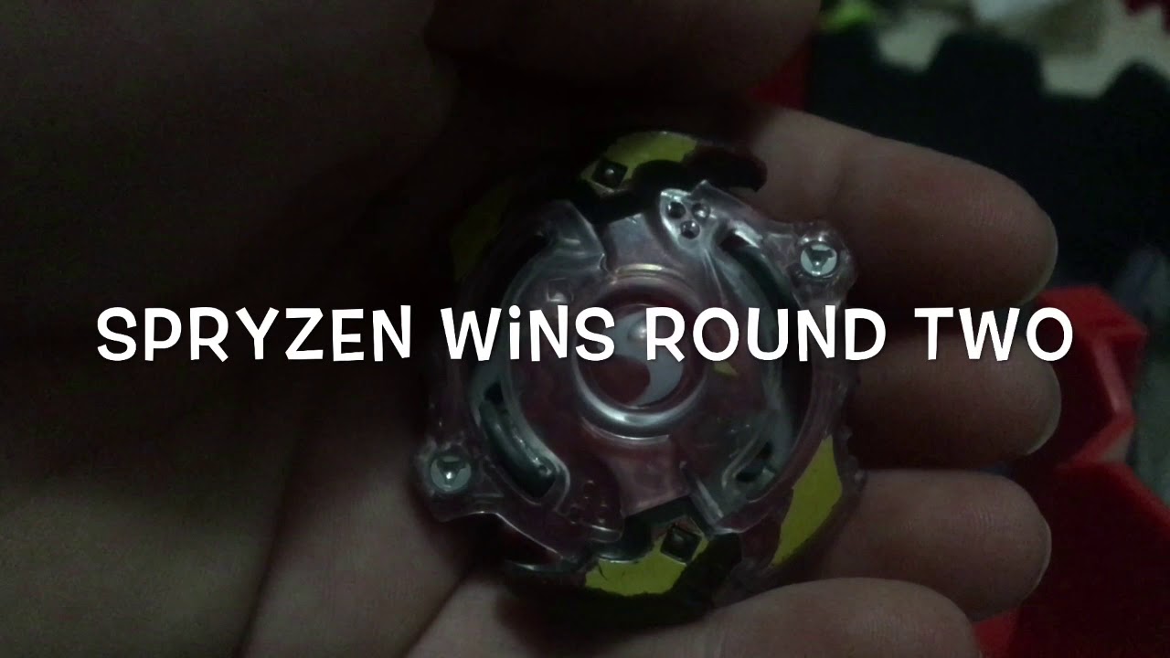 Spryzen S2 Vs Luinor L2 Beyblade Burst - YouTube