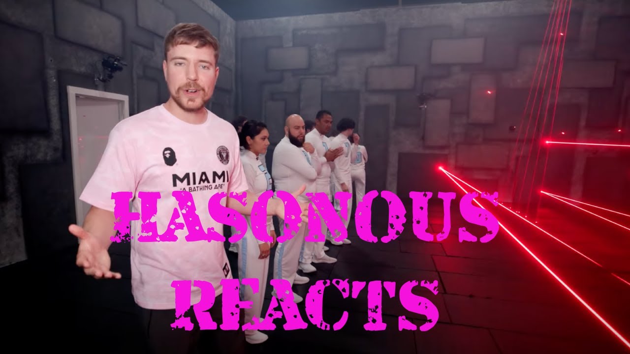 Lazer Lazer - MrBeast World's Deadliest Maze - YouTube
